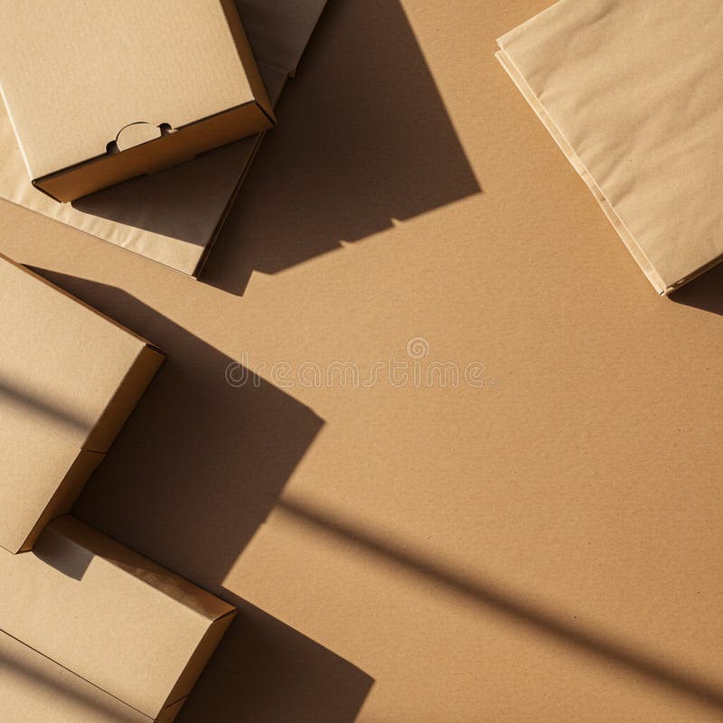 Closed Brown Cardboard Boxes Stock Illustrations – 3,560 Closed Brown ...
