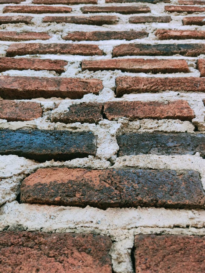 Arrangement of Bricks on the Wall Stock Photo - Image of arrangement ...
