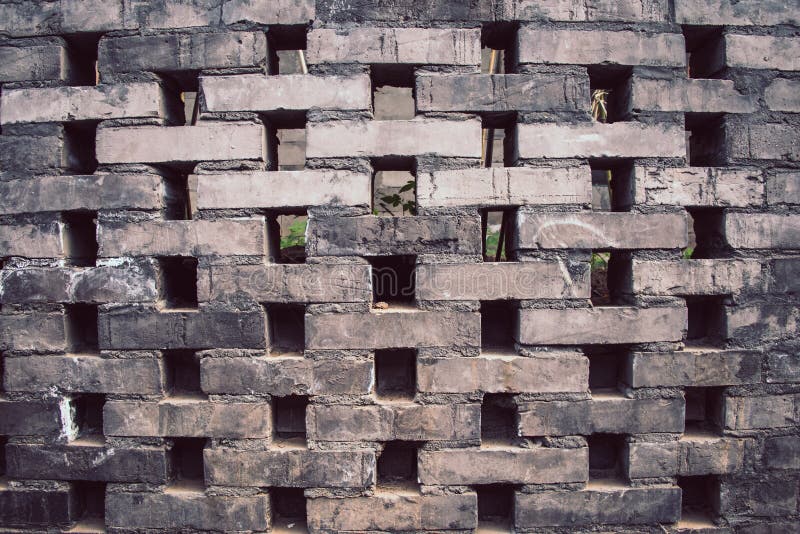 Arrangement and Combination of Bricks Stock Image - Image of pattern ...