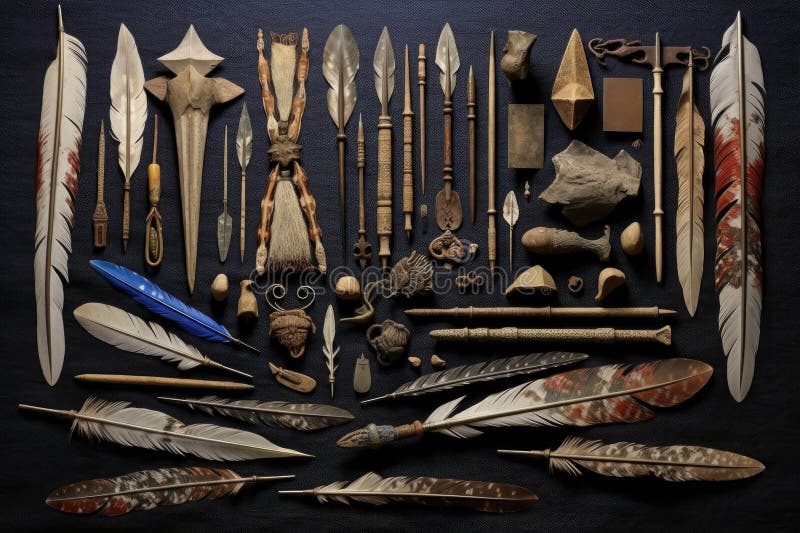 Fletching Materials Stock Illustrations – 10 Fletching Materials Stock ...