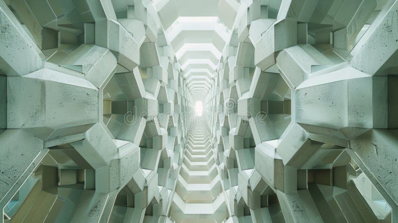 An Arrangement of Hexagonal Mirrors Overlapping in a Kaleidoscopic ...