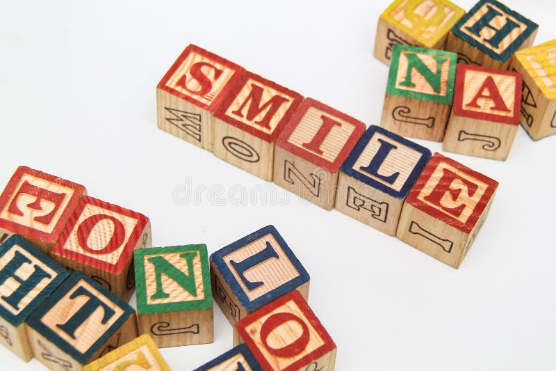 The Arrangement of Letters Forms One Word, Version 11 Stock Image ...