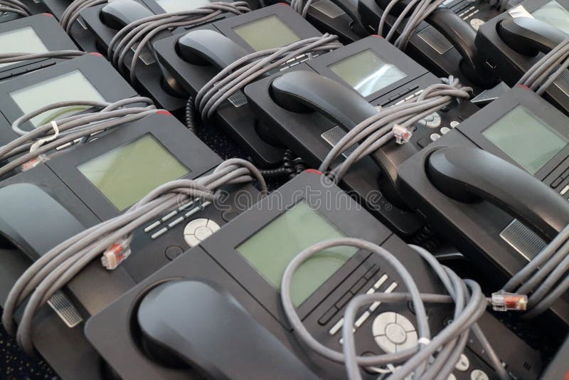 Arrangement of phones stock image. Image of technology - 33257839