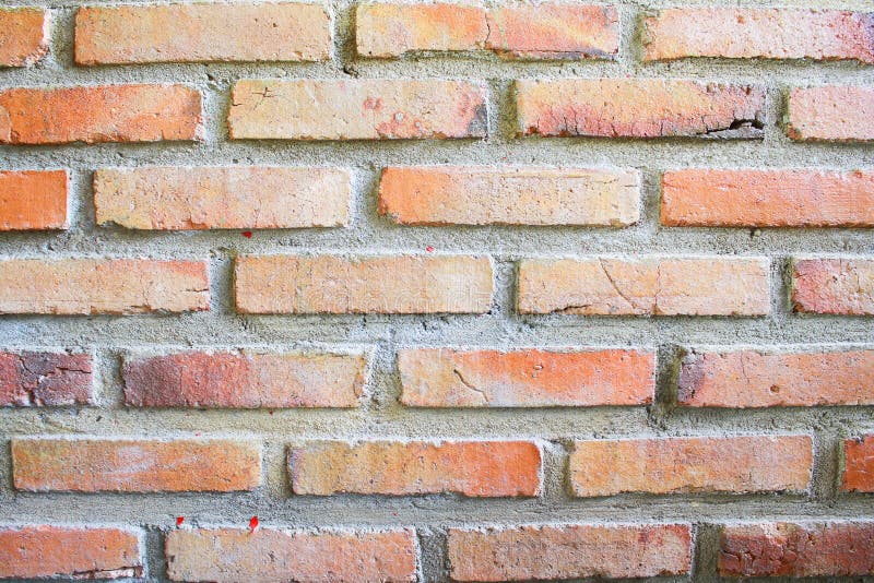 Arrangement of red bricks stock photo. Image of bricks - 221298404