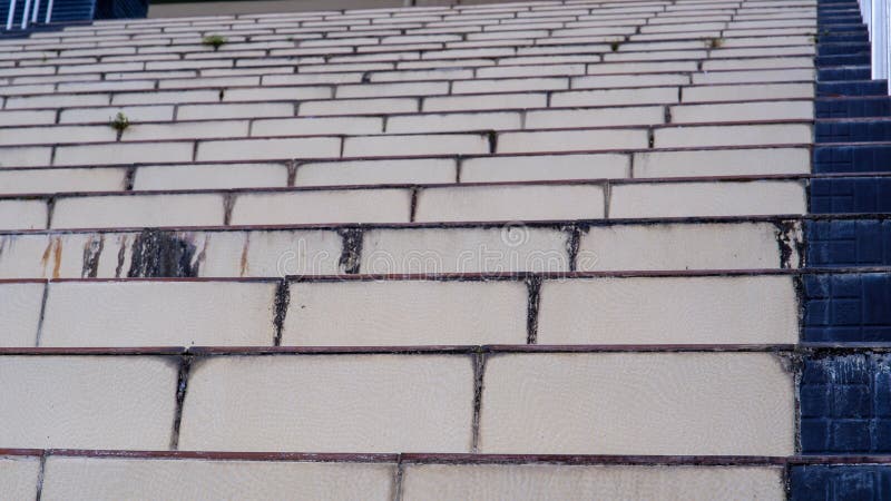 The Arrangement of the Steps of the Mosque from the Left Side Stock ...