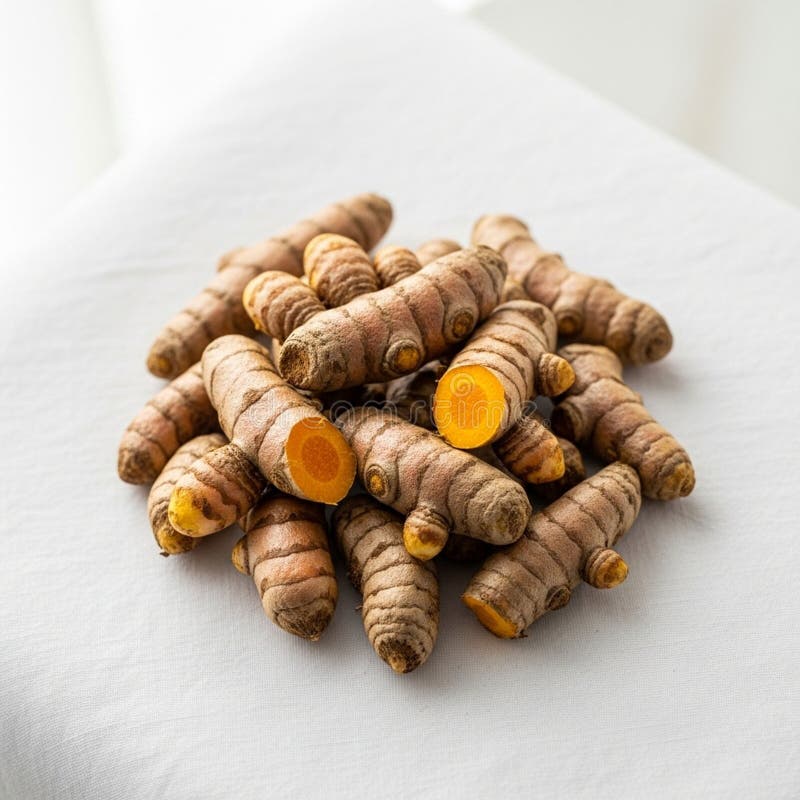 Organic Fresh Raw Curcuma Turmeric Flower Stock Illustrations – 129 ...