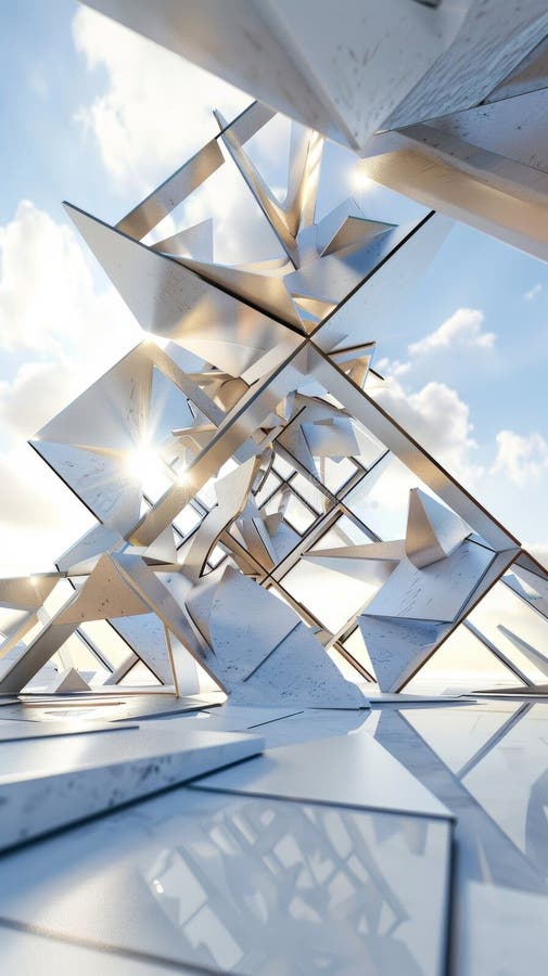 An Arrangement of Symmetrical Tetrahedrons Forming a Stable and ...