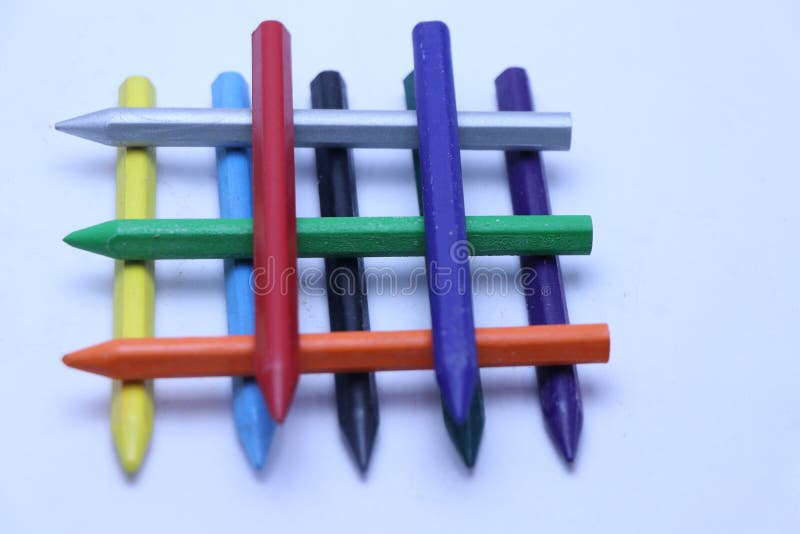 Arranging this Type of Different Colors in a Row Stock Photo - Image of ...