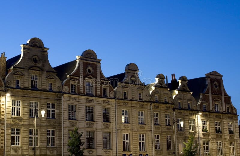 Arras Grand Place stock image. Image of european, belgian - 15908001