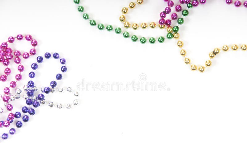Array of beads stock image. Image of festival, mardigras - 17615035