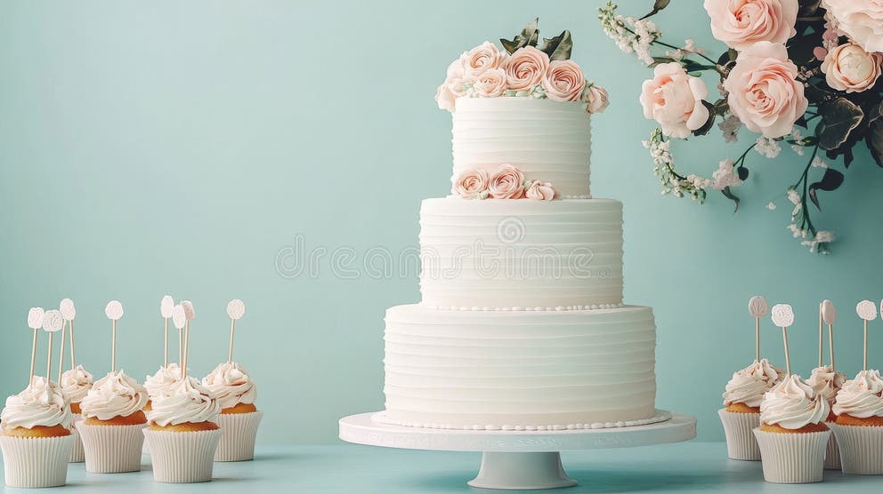 An Array of Cakes, Cupcakes, Cookies, and Cake Pops, Complemented by ...