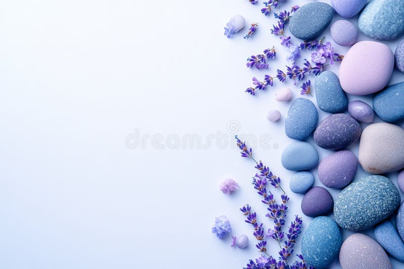 An Array of Colorful Decorative Stones and Materials is Spread Out on a ...