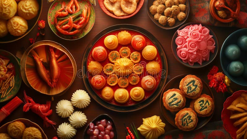 An Array of Dim Sum Dishes, Each Beautifully Arranged and Bursting with ...