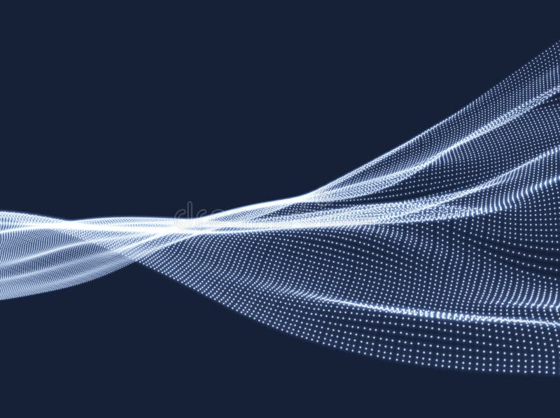 Array with Dynamic Emitted Particles. 3D Technology Style. Abstract ... Array with Dynamic Emitted Particles. 3D Technology Style. Abstract ...