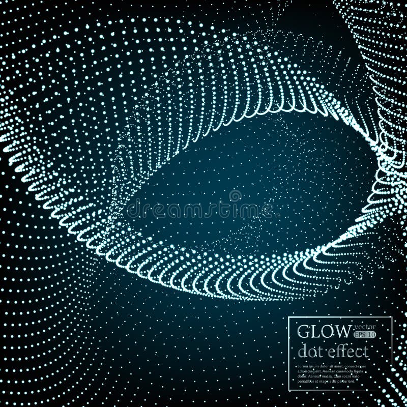 Array with Dynamic Particles. 3D Technology Style. Abstract Background ... Array with Dynamic Particles. 3D Technology Style. Abstract Background ...