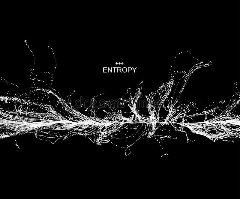 Entropy illustration stock vector. Illustration of cyberspace - 160603786