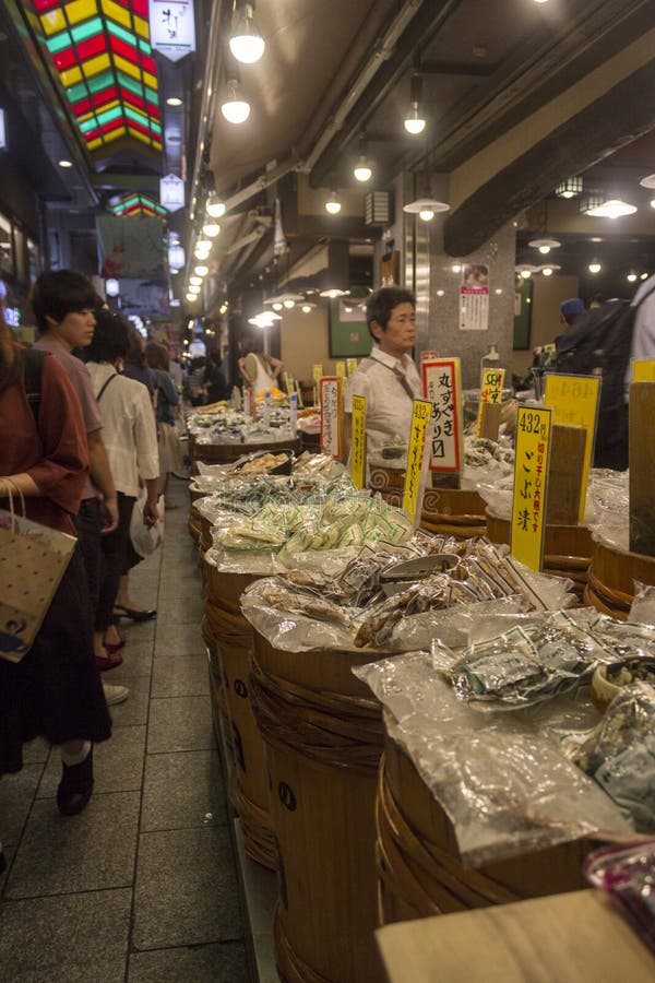 Array of Goods in Japanese Market Editorial Stock Image - Image of ...