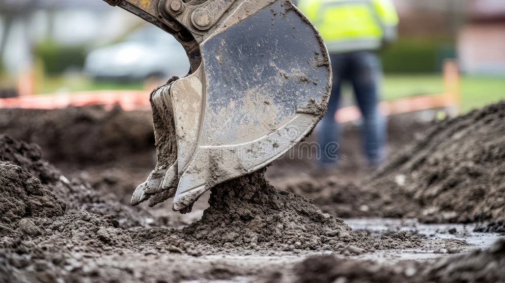The Array of Heavy Machinery and Powerful Equipment at a Construction ...