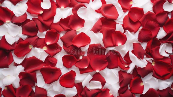 Array red roses on white stock illustration. Illustration of scatte ...