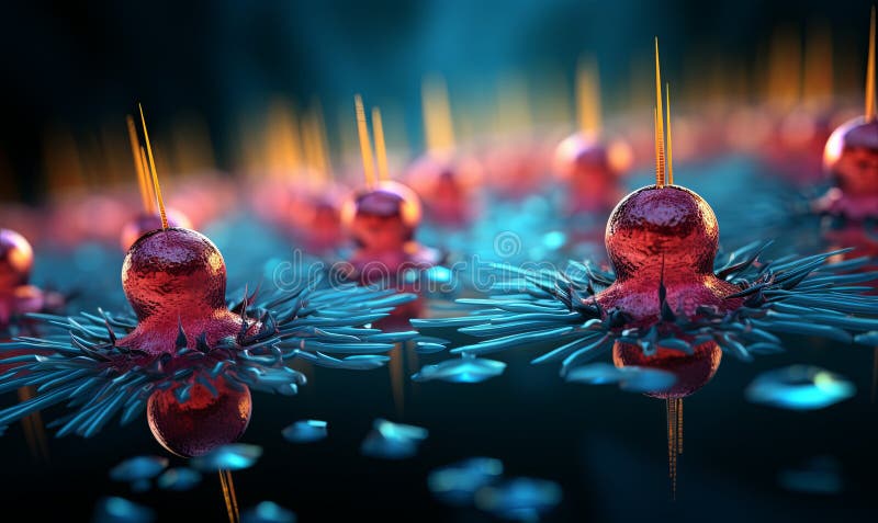 Array of Small Objects Close Up Stock Photo - Image of numerous ...