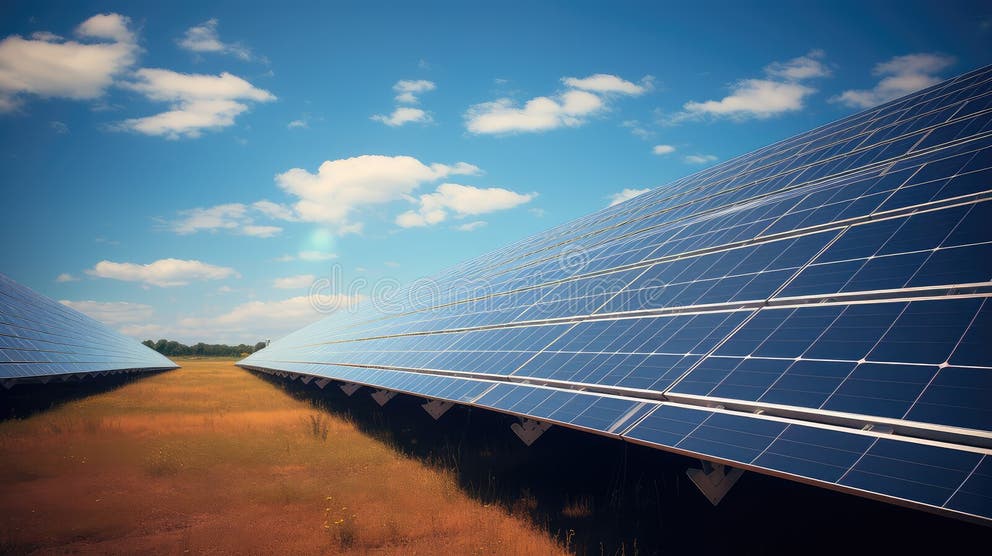 Array solar panel sun stock illustration. Illustration of clear - 319393236