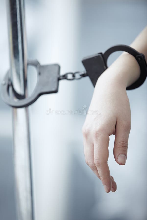 Arrest stock image. Image of hands, confinement, metal - 92383725