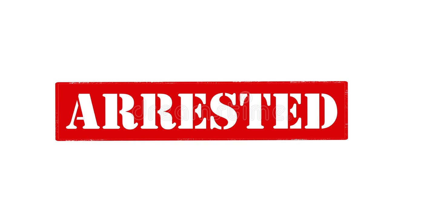 Arrested Word Stock Illustrations – 89 Arrested Word Stock ...
