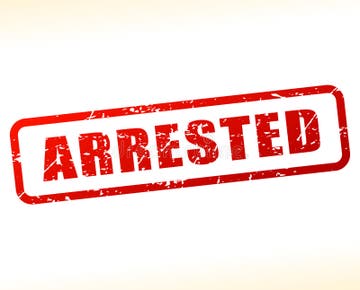 Arrested Word Stock Illustrations – 92 Arrested Word Stock ...