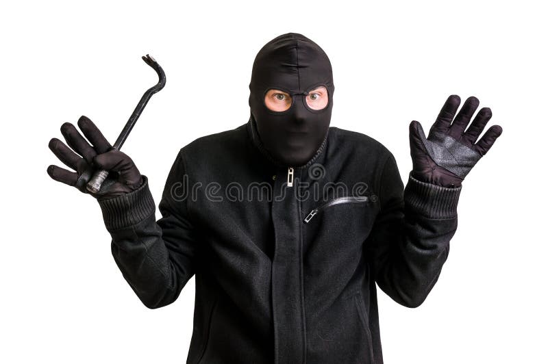 Arrested Man Thief Holding Blank Board Stock Image - Image of justice ...