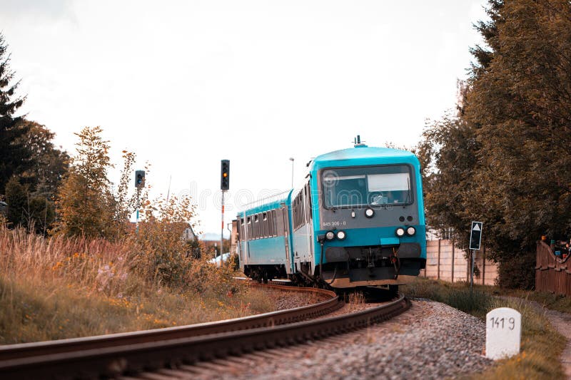 Arriva Trains Provides Rail Transport in the Czech Republic Stock Photo ...