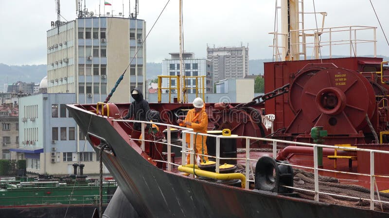 Working Crew in Hamad International Airport, Doha, Qatar Stock Footage ...