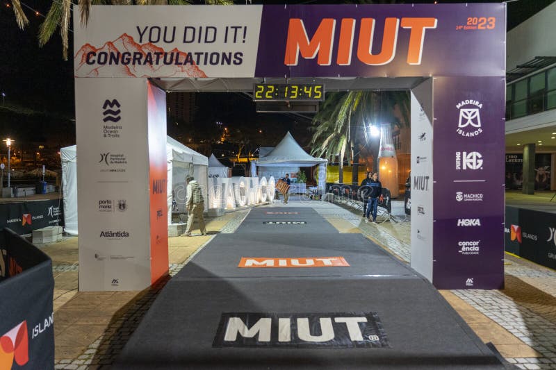 Arrival Gate for MIUT Athletes the Night before the Race on the Island ...