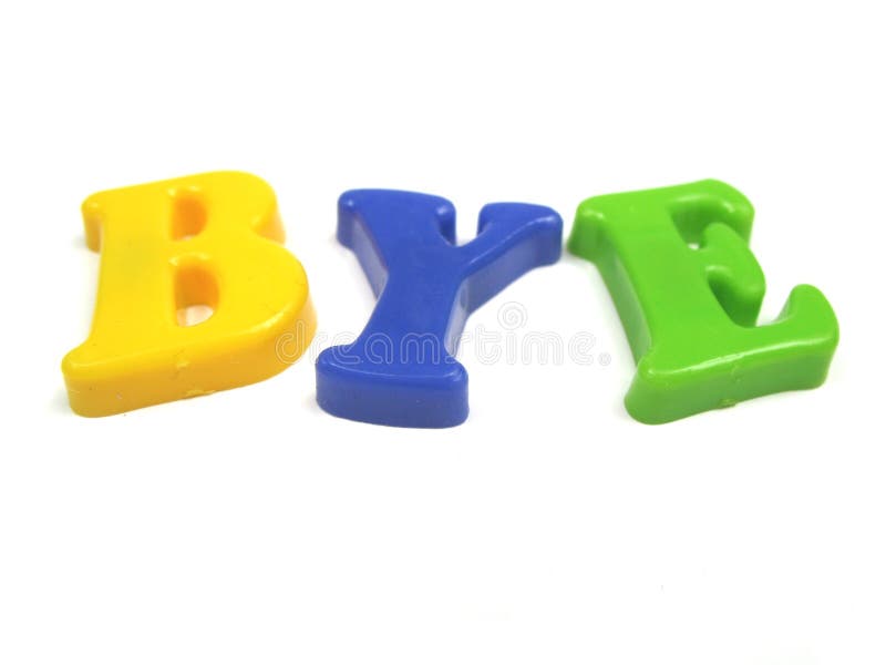 Arrivederci! fotografia stock. Immagine di metafora, velocità - 6710178