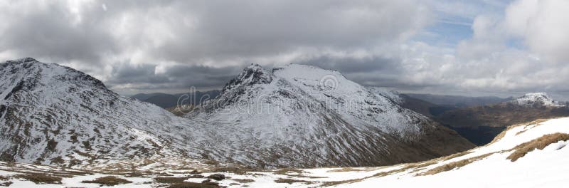 Arrochar Alps stock image. Image of hills, winter, alps - 66737299