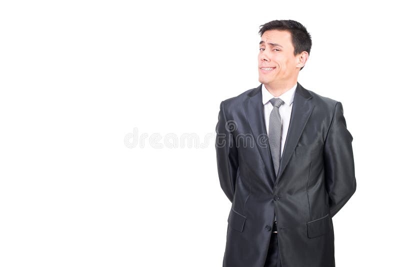 Arrogant Man in Elegant Suit in Studio Stock Image - Image of pompous ...
