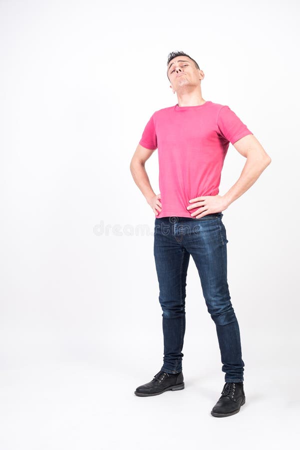 Arrogant man stock image. Image of prideful, haughty - 178684137