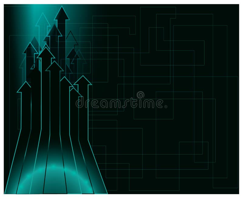 Abstract Glowing Neon Technology Vector and Illustration Graphic Design ...