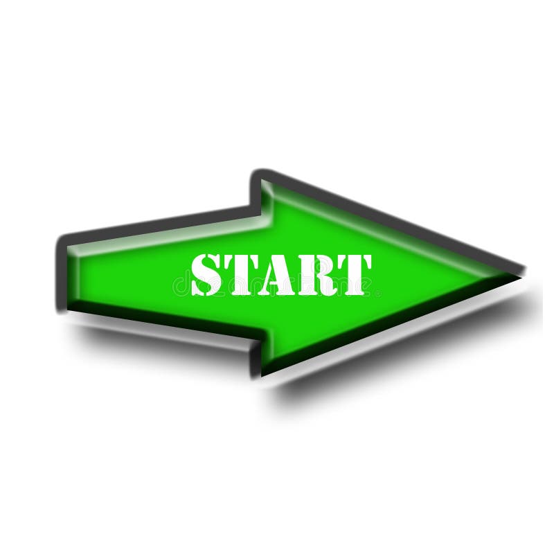 Start Sign stock illustration. Illustration of copyspace - 28712824