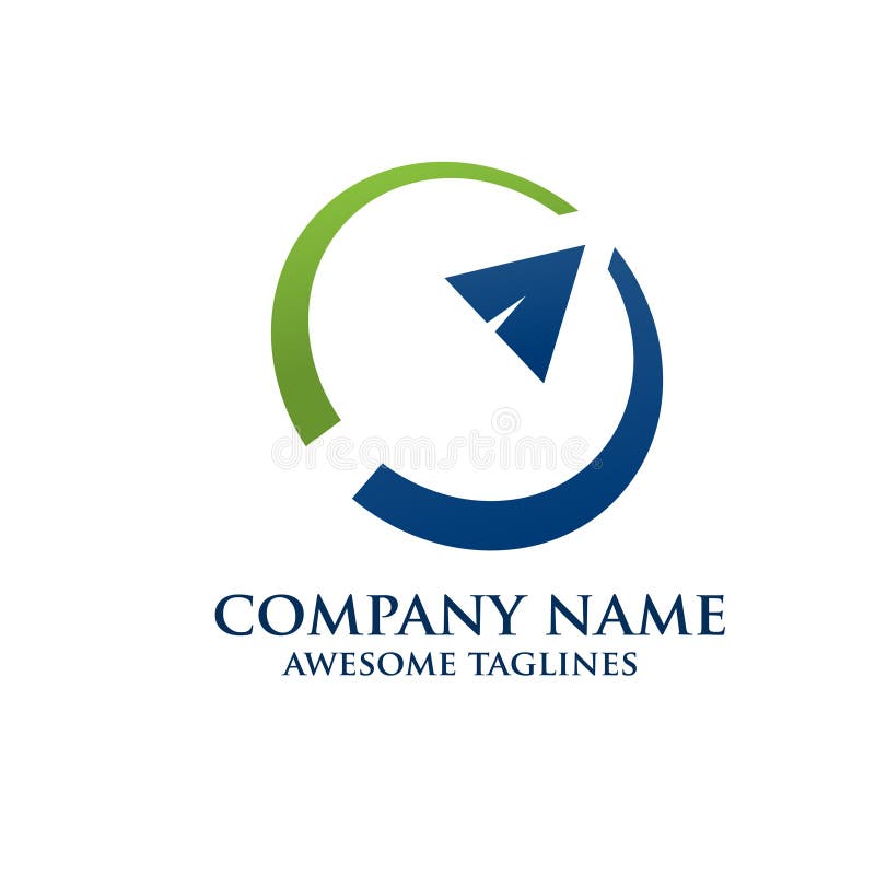 Arrow Abstract Management Consulting Logo Stock Vector - Illustration ...