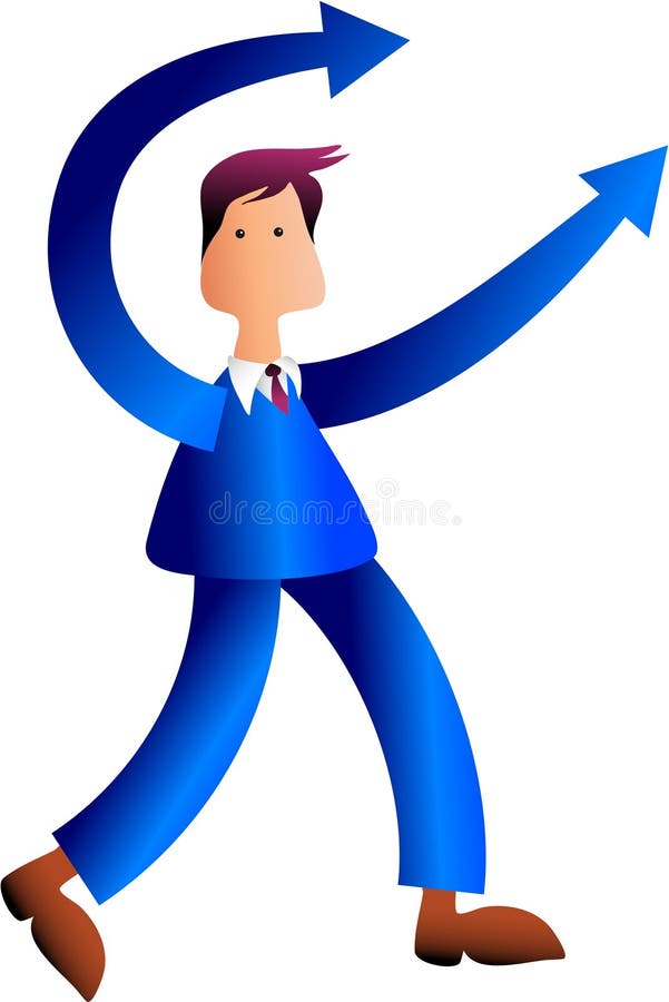 Jubilating stock illustration. Illustration of stickman - 635174