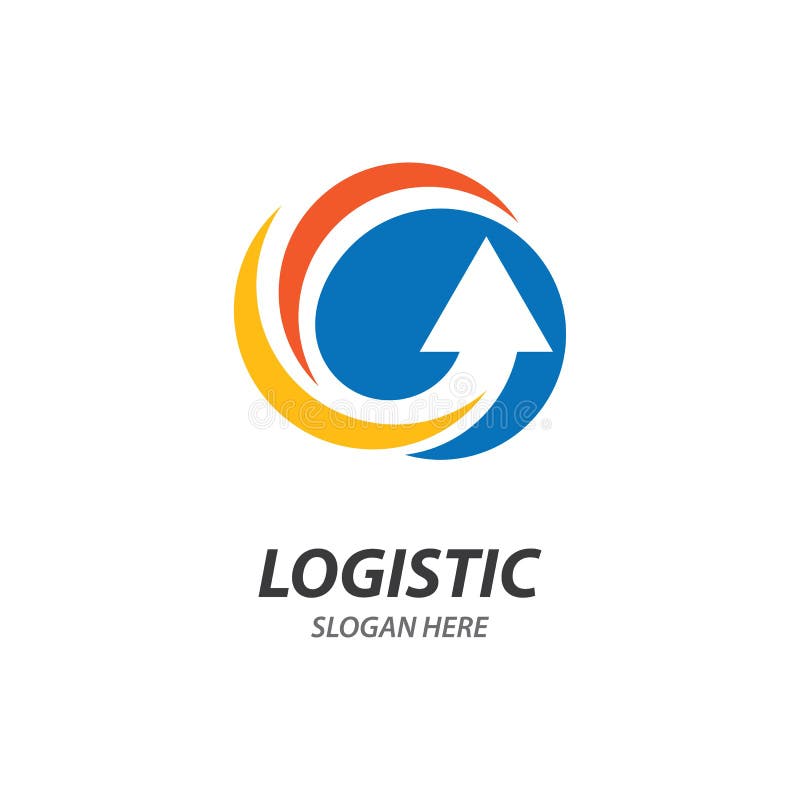 Arrow Logistic Modern Business Creative Logo Stock Vector ...