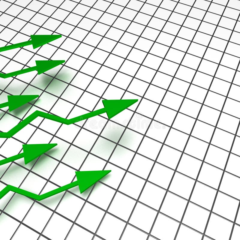 Arrow attack illustration stock illustration. Illustration of painting ...