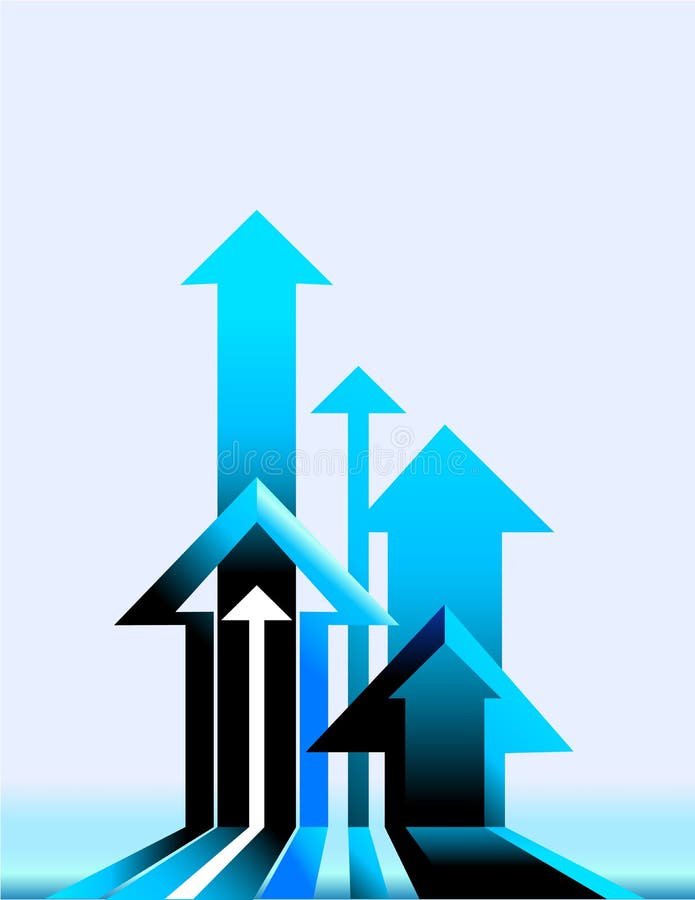 Arrow Background Design Page Conceptual Vector Illustration Stock ...