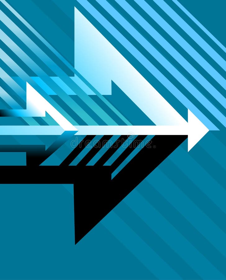 Arrow Background Design Page Conceptual Vector Illustration Stock ...