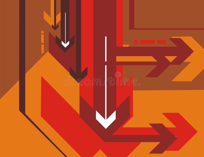 Arrow background series stock vector. Illustration of conceptual - 3118257