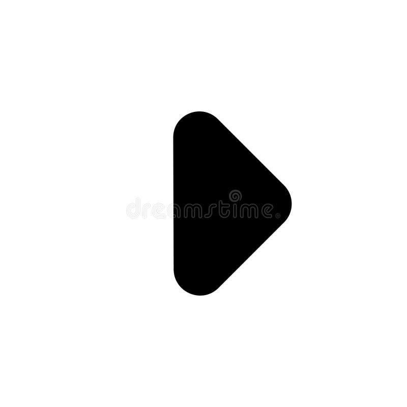 Arrow. Arrow Black Icon. Arrow Vector Icon. Cursor Icon. Cursor in Flat ...