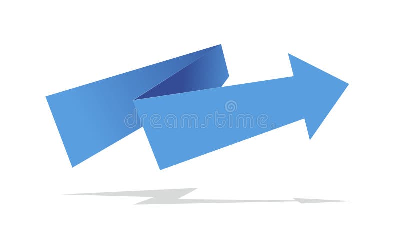 Arrow stock illustration. Illustration of abstract, sign - 46330813