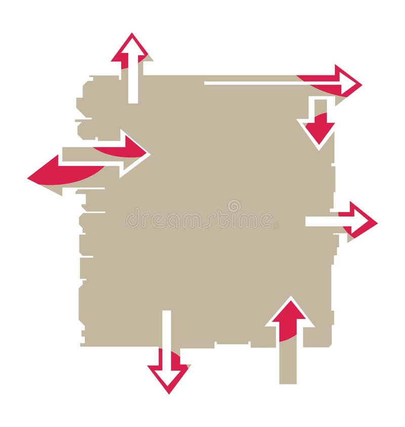 Arrow Board stock vector. Illustration of information - 33884466