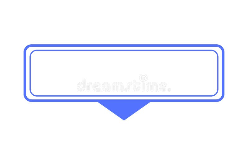 Arrow Box Label Tag Icon stock vector. Illustration of infographic ...