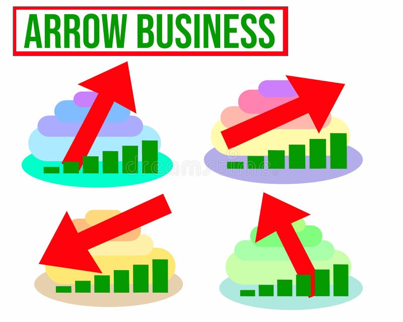 Arrow Business Graphics, Arrow Business, Financial Analysis Data Graphs ...